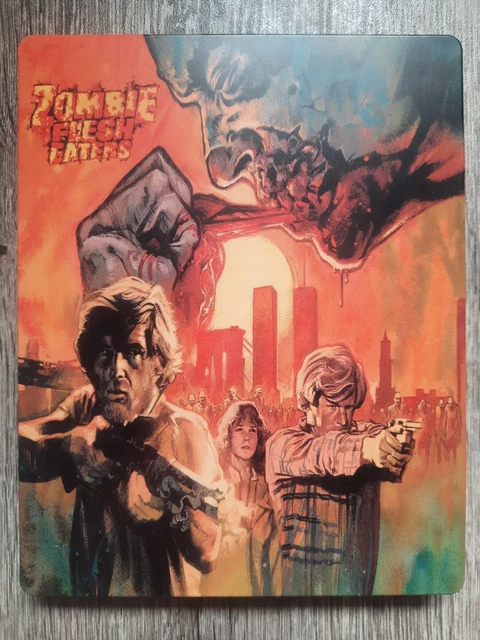 ZOMBIE FLESH EATERS 1979 Arrow Blu Steelbook Poster Booklet Etc Lucio ...