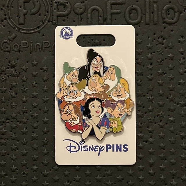 DISNEY SNOW WHITE Character Cluster Pin £26.68 - PicClick UK