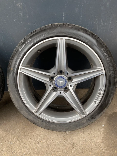 MERCEDES C CLASS W205 Amg 18” Inch Alloy Wheels With Tyres A2054011100 ...