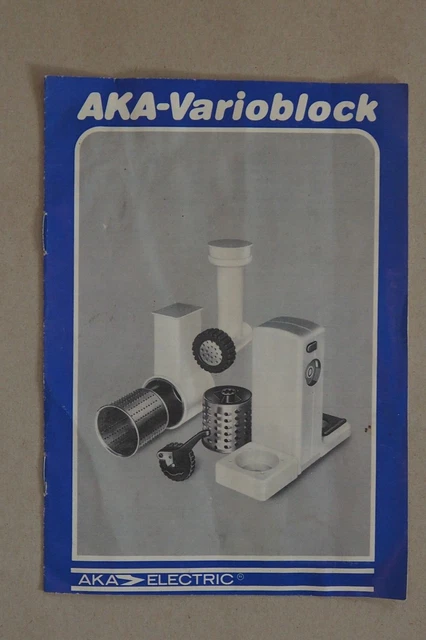 DDR - AKA UNIFIX MIT STATION (komplett Zubehör) UND FLEISCHWOLF mit Varioblock EUR 79,99 ...