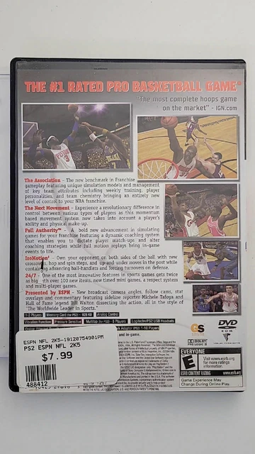 ESPN NBA 2K5 (Sony PlayStation 2, 2004) - CIB $7.99 - PicClick CA