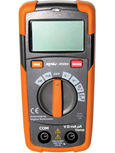 SP TOOLS DIGITAL Multimeter - Pocket Size With Temperature (SP62015 ...