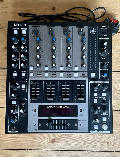 DENON DJ DN-X1500 Professional 4-Channel DJ Mixer £174.99 - PicClick UK