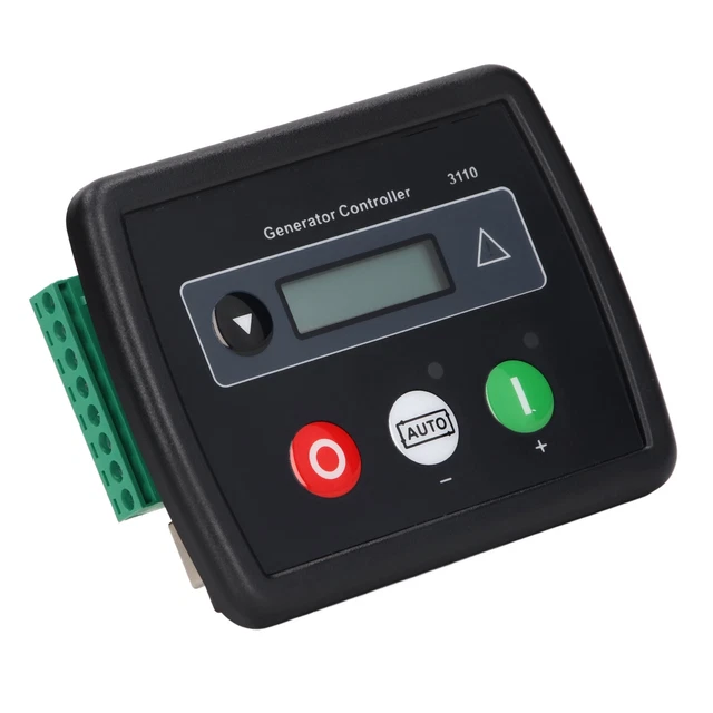 GENERATOR SET CONTROLLER Lcd Display Programmable Automatic Start Stop ...