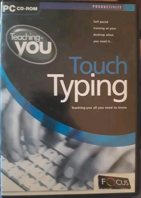 TEACHING-YOU TOUCH TYPING (2002) - Windows PC - CD-ROM Vgc Free ...