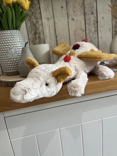 GENUINE JELLYCAT SELFRIDGES Exclusive Opalite Dragon - BNWT & Tag ...