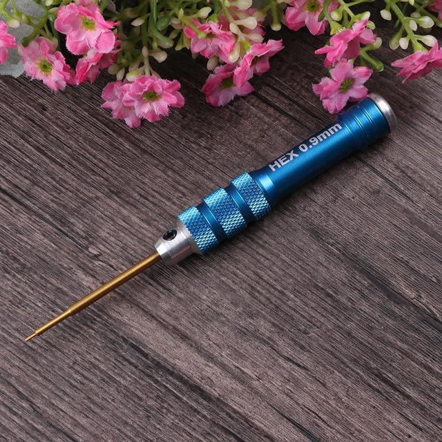 HSS BLUE HANDLE Hex Screwdriver Tool Set for RC Helicopter Repair Tools ...
