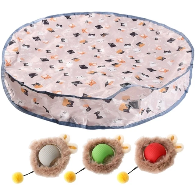 MOTION ACTIVATED MOVING Ball Cats Toy Automatic Moving Ball Cats ...