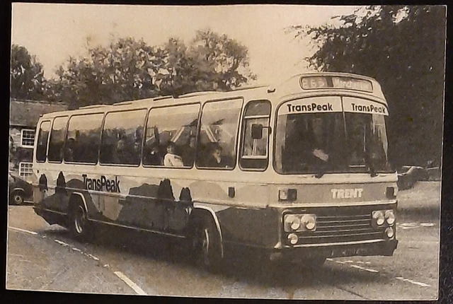 (PHO-006) GB VINTAGE BUSES TRENT BUS 1970s line 252 MANCHESTER ...