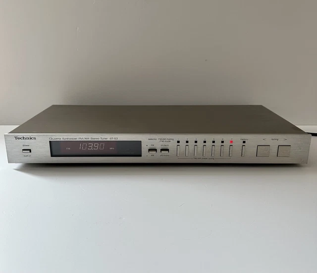 PLATINE RADIO SYNTHETIZER TECHNICS ST-S3 AM/FM Stereo Tuner (1980-81 ...