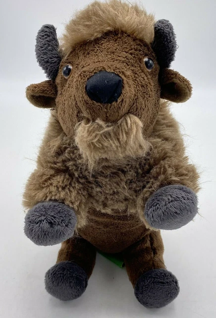 WILD REPUBLIC BUFFALO Bison Plush Stuffed Animal 9" $11.50 - PicClick AU