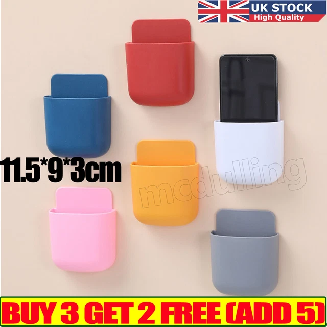WALL MOUNTED SMART TV Remote Control Holder Home Office Organiser ...