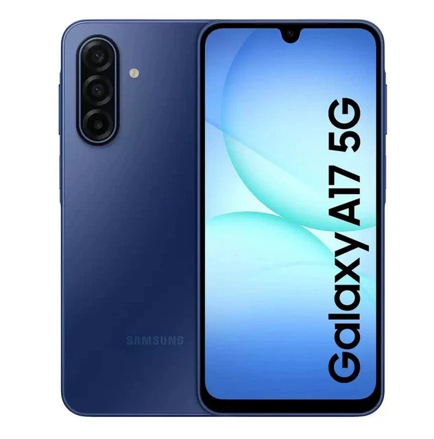 SAMSUNG GALAXY A17 5G 128GB Unlocked Android Smartphone Black Brand New ...