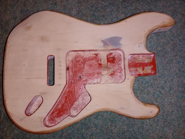 FENDER SQUIER STRATOCASTER Electric Guitar Body 1996 YN6 £50.00 ...