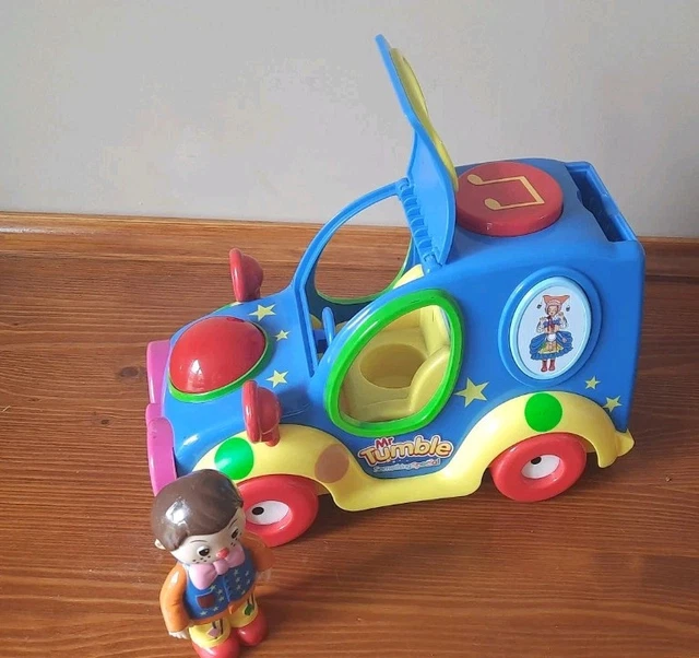 MR TUMBLE SOMETHING Special Fun Sounds Musical Car Cbeebies With Figure ...