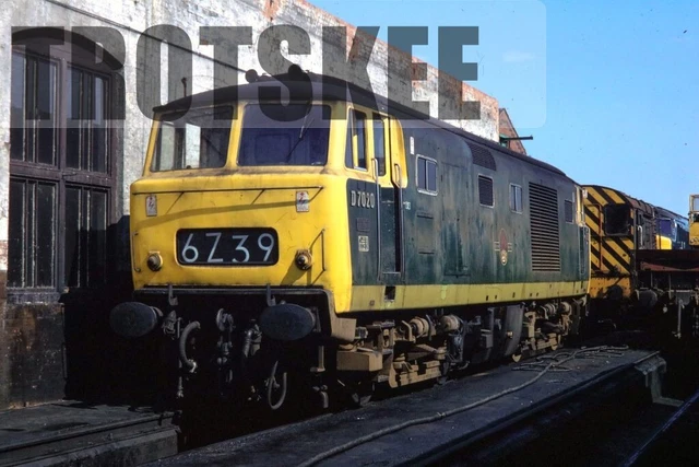 35MM SLIDE BR British Railways Diesel Loco Class 35 D7002 1971 Original ...