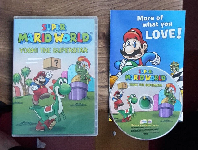 SUPER MARIO WORLD Animated Cartoon Series: Yoshi the Superstar DVD £11. ...