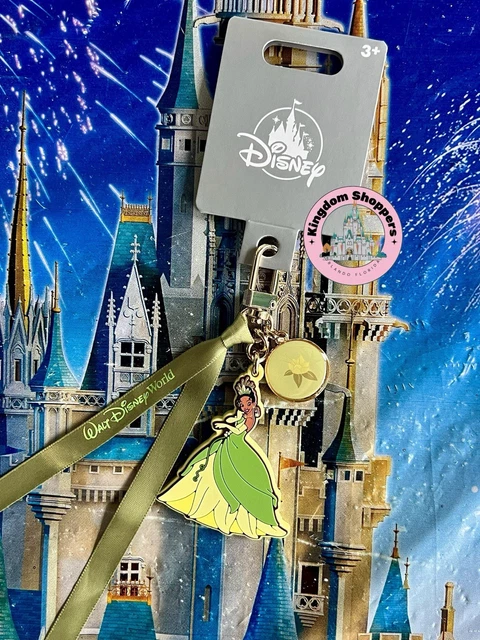 2026 WALT DISNEY World Parks Princess Tiana Ribbon Bag Tag Keychain New ...