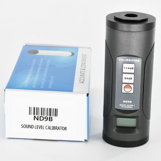 Sound Level Decibel Calibrator 94db And 114db Sound Pressure Level 1 And 1 2 193 68
