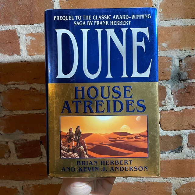 HOUSE ATREIDES - Brian Herbert - 1999 1st Ed Bantam Books Hardback Foil ...