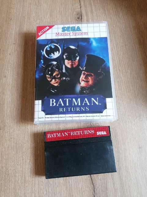 BATMAN RETURNS - pOur Sega Master System 1993 -- EUR 11,60 - PicClick FR