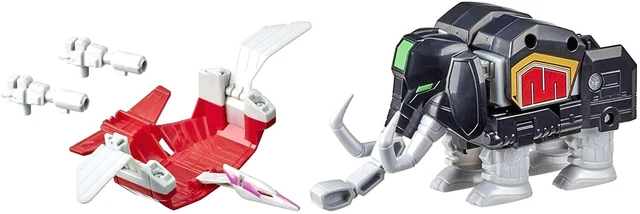 POWER RANGERS MASTODON Dinozord & Pterodactyl Dinozord Figure - Hasbro ...