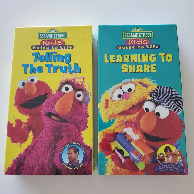 SESAME STREET KIDS Guide to Life: Learning to Share Telling The Truth ...