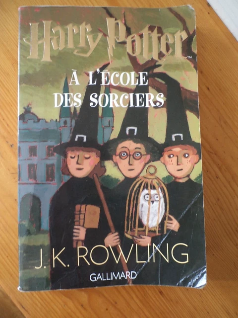 Livre Harry Potter à Lécole Des Sorciers Tome 1 Jk Rowling