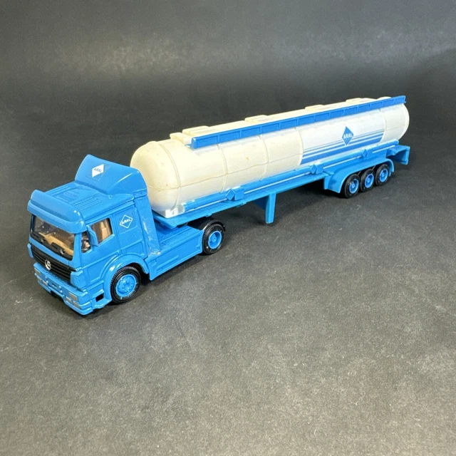 MERCEDES EUROCAB ARAL Tanker 1/72 1998 Kentoys Vintage Diecast Model ...