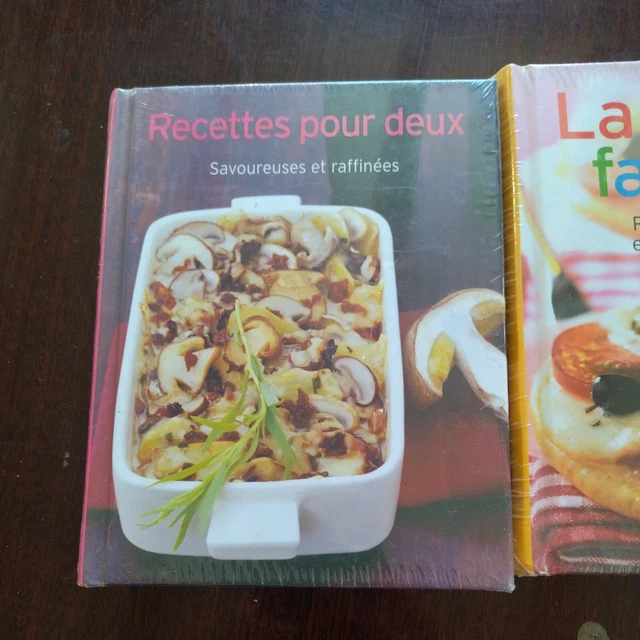 LIVRE DE CUISINE " RECETTE POUR DEUX ET LA CUISINE FAMILLALE EUR 7,99 ...