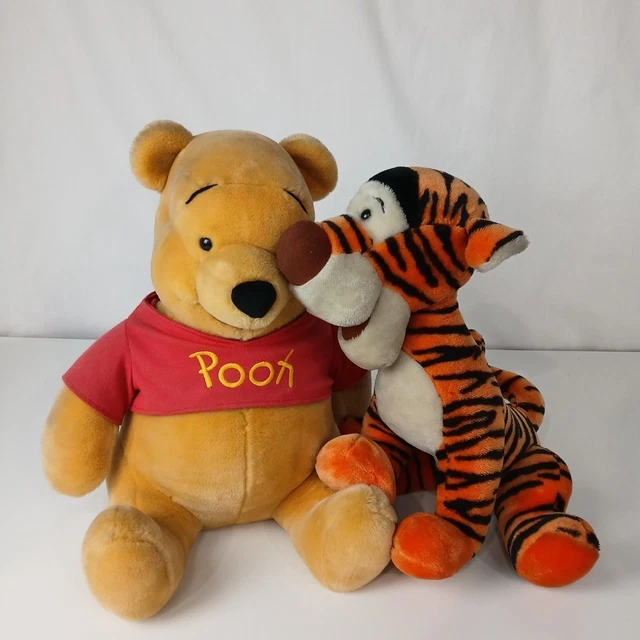 DISNEY WINNIE THE Pooh Tigger Teddy Bear Bundle X2 Large -WRDC £9.99 ...