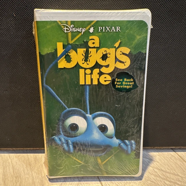 A BUG'S LIFE (VHS, 1998) Walt Disney Home Video Pixar Flik Sealed ...
