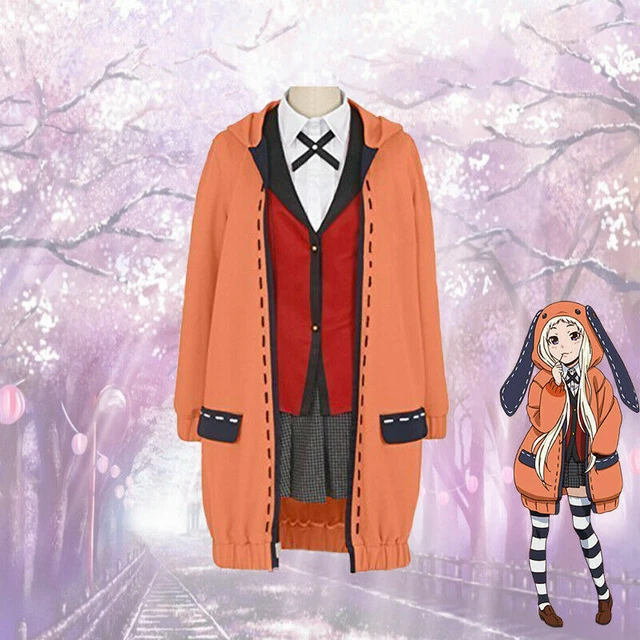 KAKEGURUI-COMPULSIVE GAMBLER RUNA Yomozuki Full set Cosplay Costume $71 ...