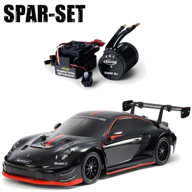 TAMIYA 58745 PORSCHE 911 GT3 R (992) TT-02 4WD RC Kit 1:10 - Brushless ...