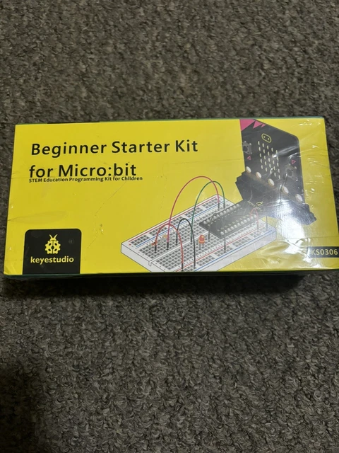 MICROBIT BASIC STARTER Kit for BBC Micro:Bit V2 Accessories STEM Kit ...