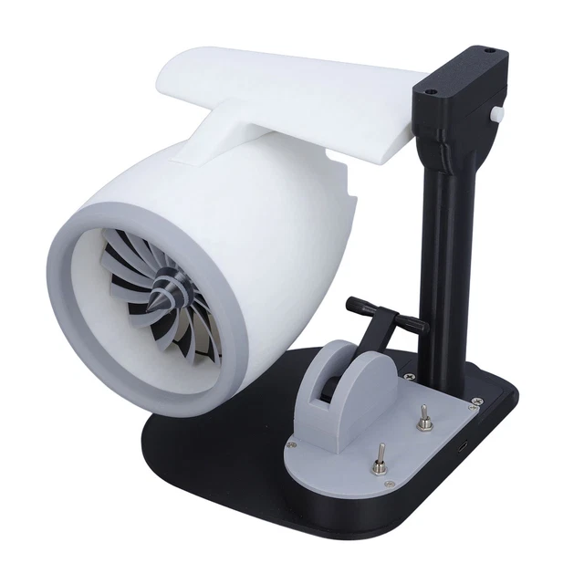 JET ENGINE FAN Modern Turbine Engine Fan Desktop USB Fan For Office £77 ...