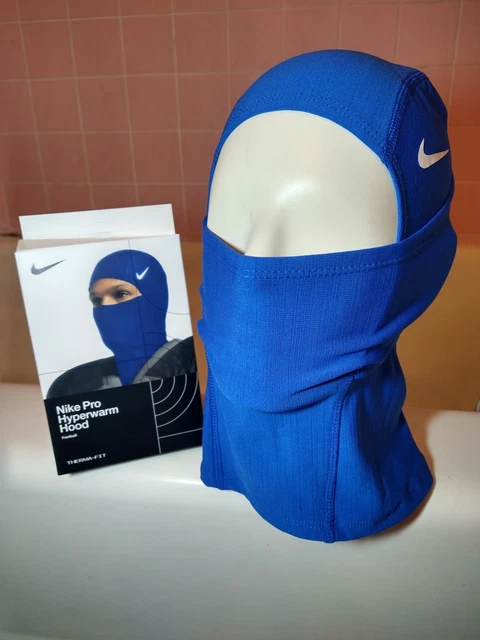 2026 NIKE PRO Hyperwarm Therma Fit Unisex • BLUE • Ski Mask Balaclava ...