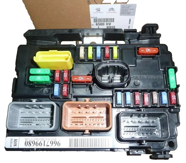 BSM-MODULE BOÎTE À Fusibles pour Citroen C3 Picasso Peugeot 207 6500HV ...