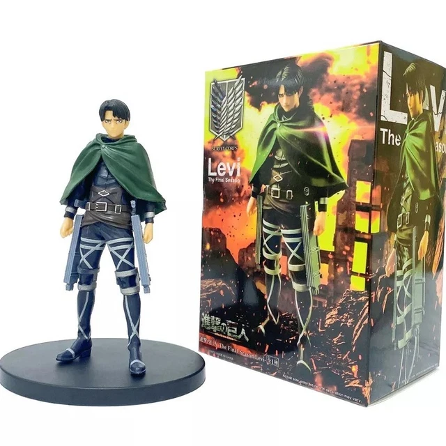 L'ATTAQUE DES TITANS figurine levy Shingeki No Kyojin Collections Manga ...