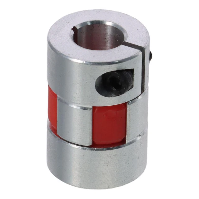 ALUMINIUM SHAFT COUPLING Flexible Beam Shaft Coupler Servo Stepped ...