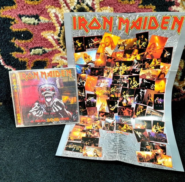 CD: IRON MAIDEN A Real Dead One, con poster pin up EUR 10,14 - PicClick IT