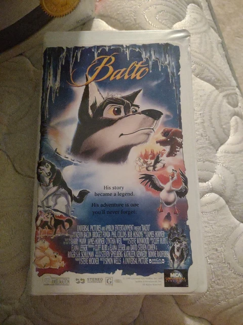 BALTO (VHS, 1995/1998, Clamshell) £4.56 - PicClick UK
