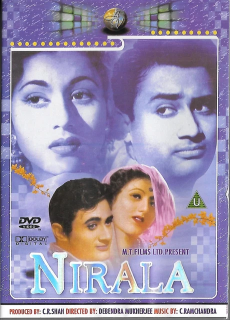NIRALA - DEV Anand, Madhubala, Yakub - New Bollywood Dvd - English ...