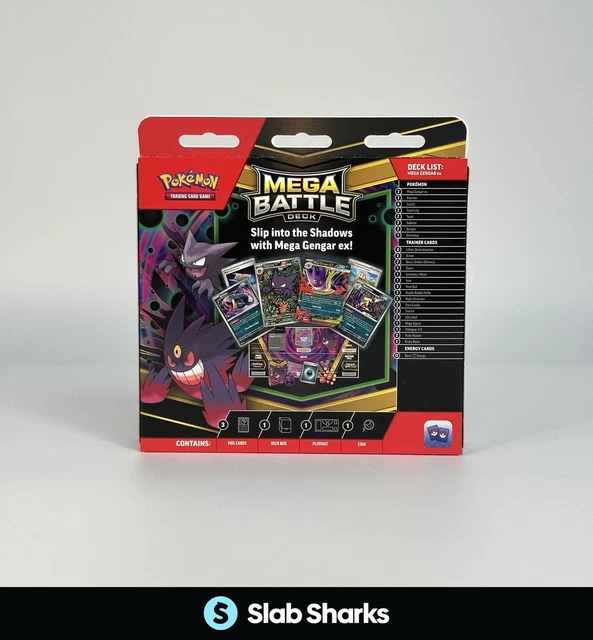 POKEMON TCG MEGA Battle Deck Mega Gengar Ex Sealed Box $33.00 - PicClick CA