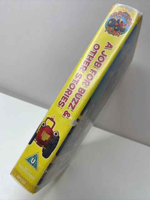 TRACTOR TOM. A Job For Buzz & Other Stories Citv Pal-Vhs Video Kids ...