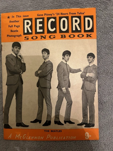 THE BEATLES VINTAGE Record Song Book 1960’s Magazine £4.99 - PicClick UK