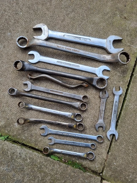 JOBLOT OF VINTAGE Britool Whitworth AF Metric Spanners £4.95 - PicClick UK