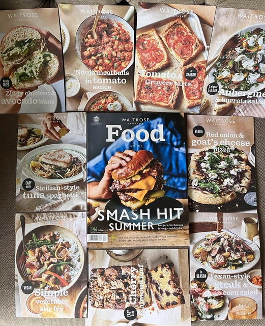 WAITROSE FOOD MAGAZINE June 2025 ~ Cooking Baking Recipes ++ 9 cookery ...