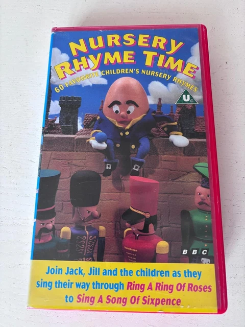 NURSERY RHYME TIME VHS VIDEO £21.51 - PicClick UK