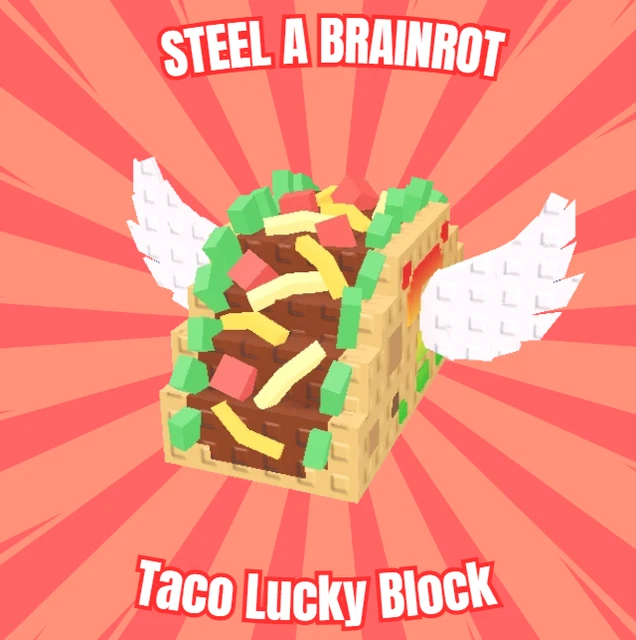 STEAL A BRAINROT 🧠 | TACO LUCKY BLOCK | SAB | CHEAPES PRICE | FAST EUR ...